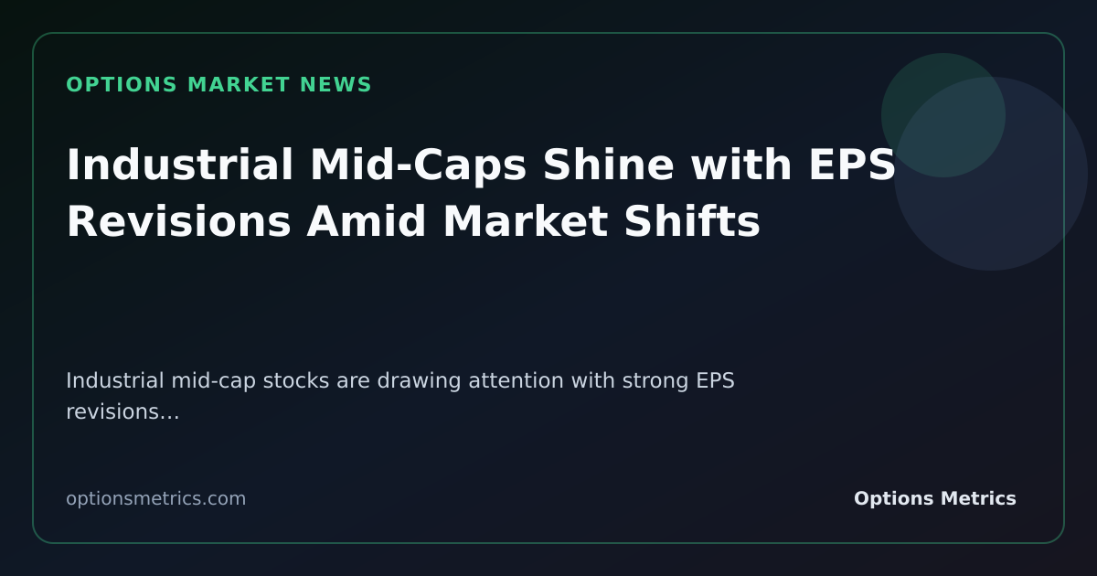 Industrial Mid-Caps Shine with EPS Revisions Amid Market Shifts ...